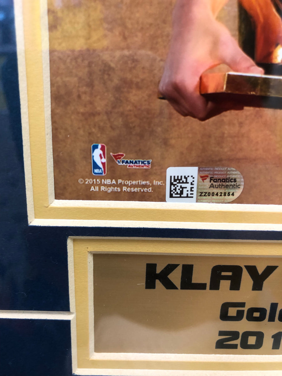 Golden State Warriors Klay Thompson autograph photo – LCFStore.com